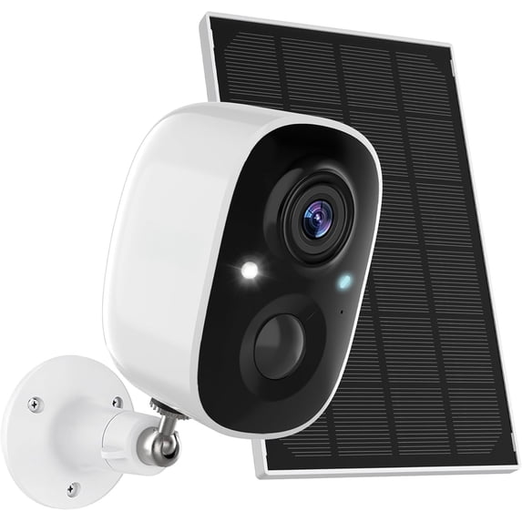 5W Larger Panel Cameras Outdoor, 5W Solar WiFi Camera with -C, Motion ...