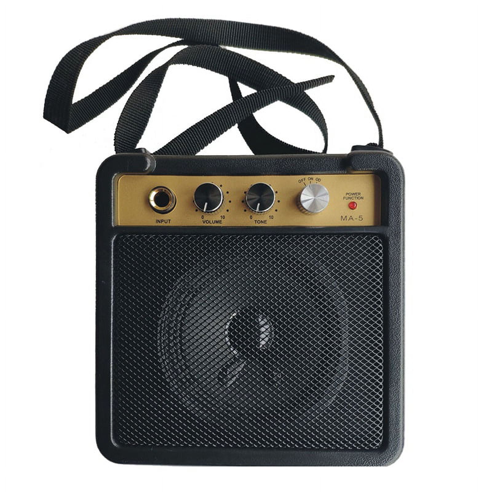 Portable 5W Mini Guitar Amp with Back Clip Speaker, Guitar & Violin ...