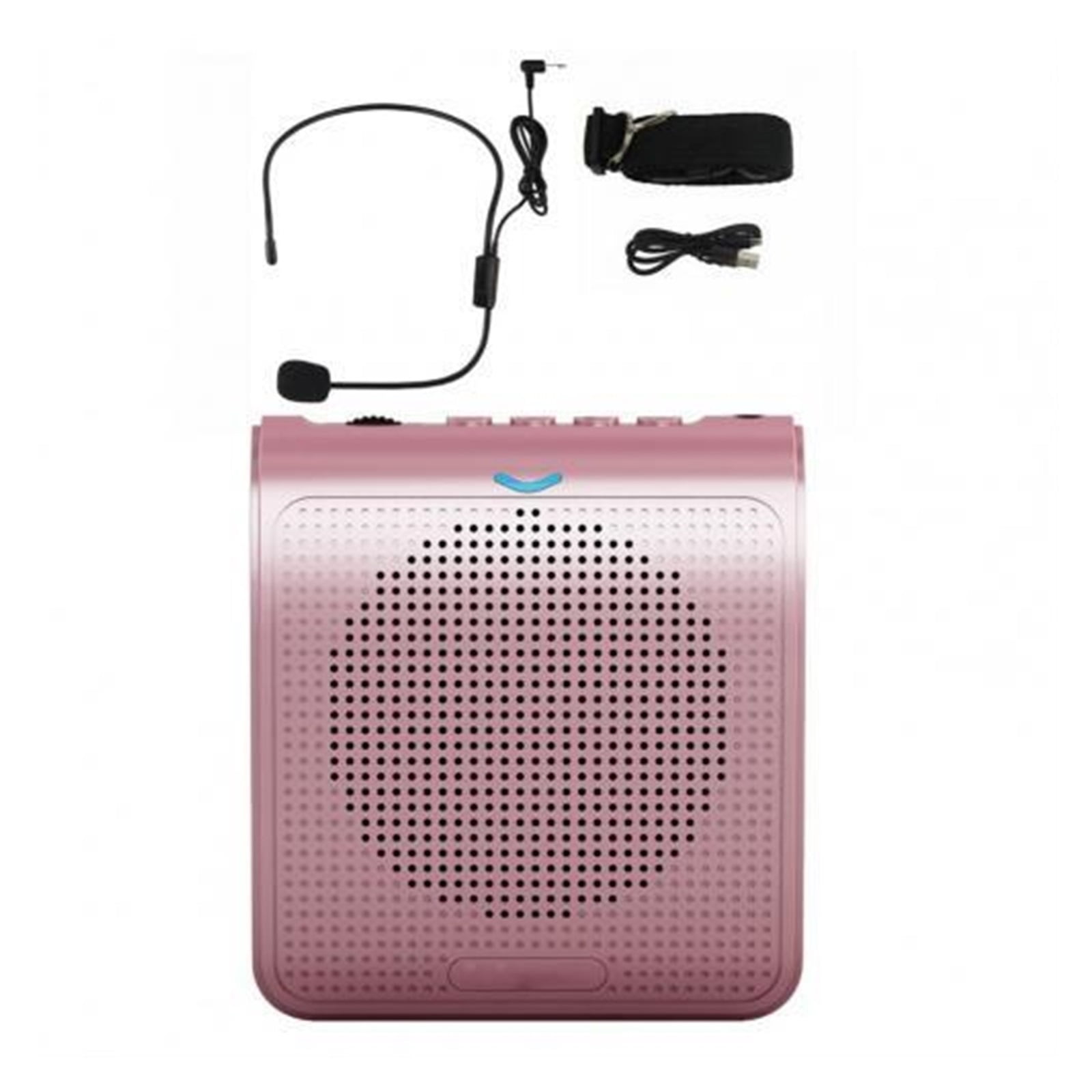 5W Mini Voice Amplifier Loudspeaker With Microphone Rechargeable ...