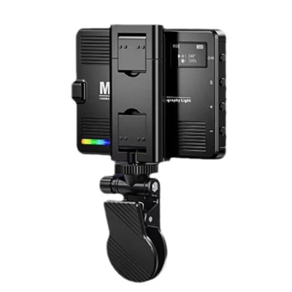 5W RGB Pocket LED Light 3000K-9900K 1500mAh Battery Built in with Phone ...