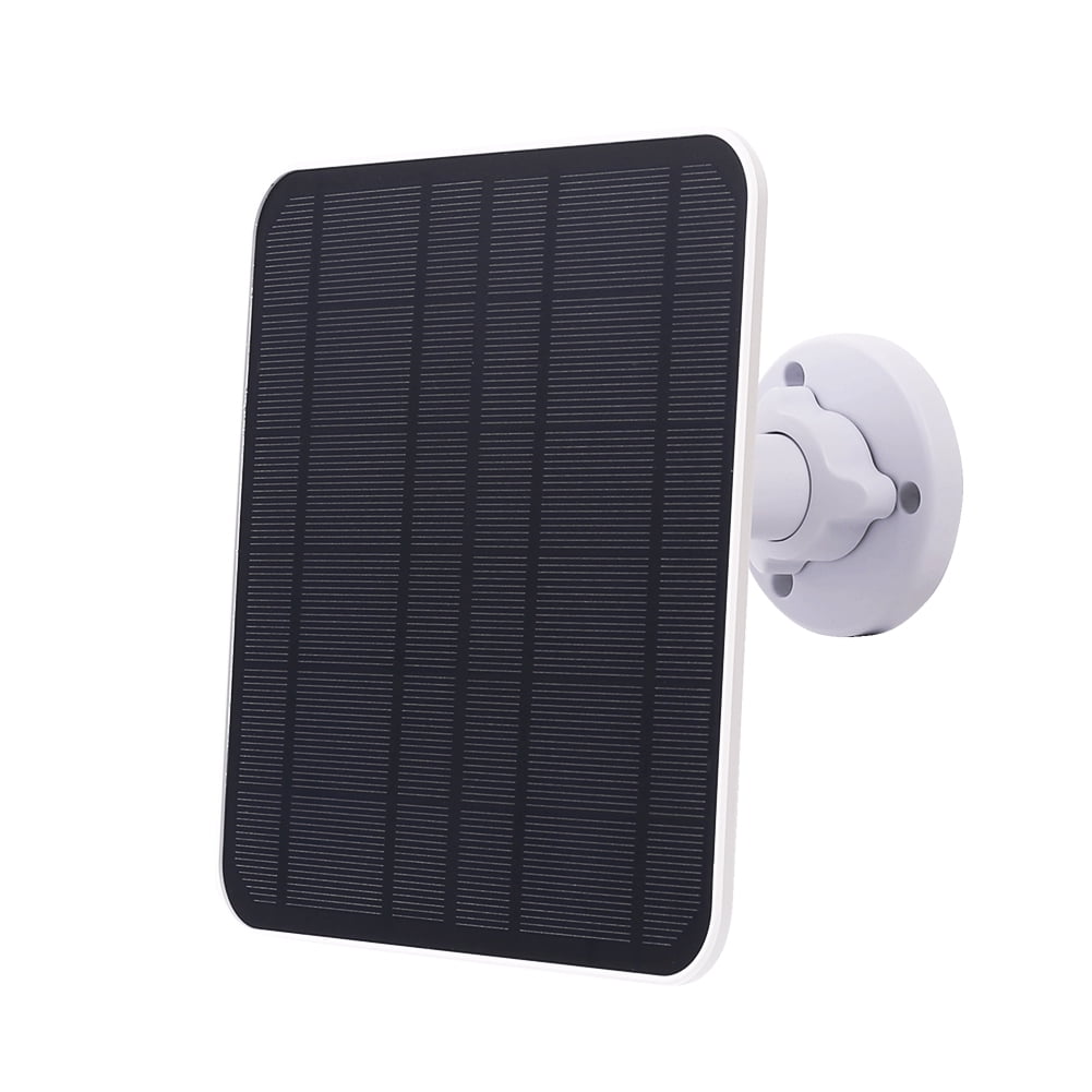 5W Solar Panel for Wireless Outdoor Security Camera, Compatible with ...
