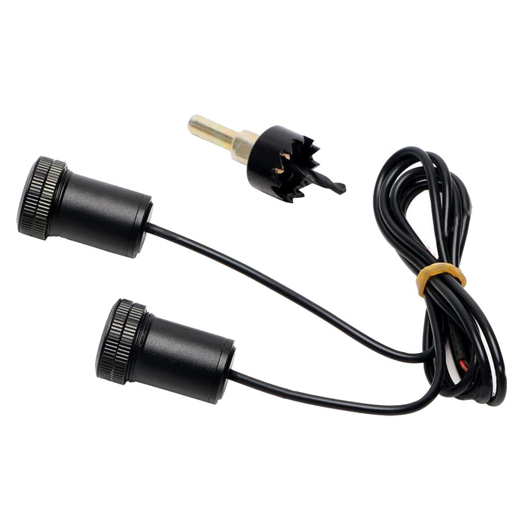 5W Universal Car Courtesy Lights Light Welcome Lamps - Walmart.com