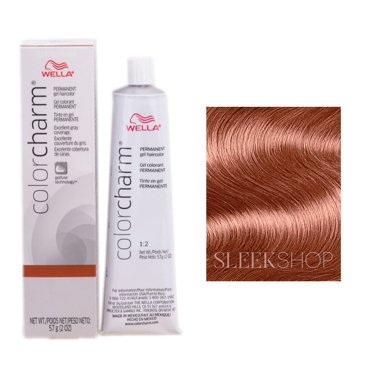 740.5/8A - Light Ash Blonde , Wella Color Charm LIQUID Permanent Hair ...