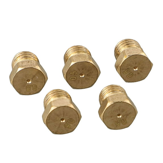 5X 0.5 Metal Nozzles For Sabaf Burner Nozzle For Lpg Gas Jet Kit Burner ...