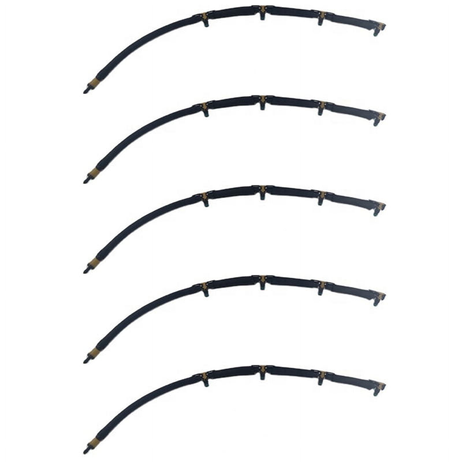 5X 03L130235AD Fuel Return Line Fuel Return Hose Tank Line Hose Pipe ...