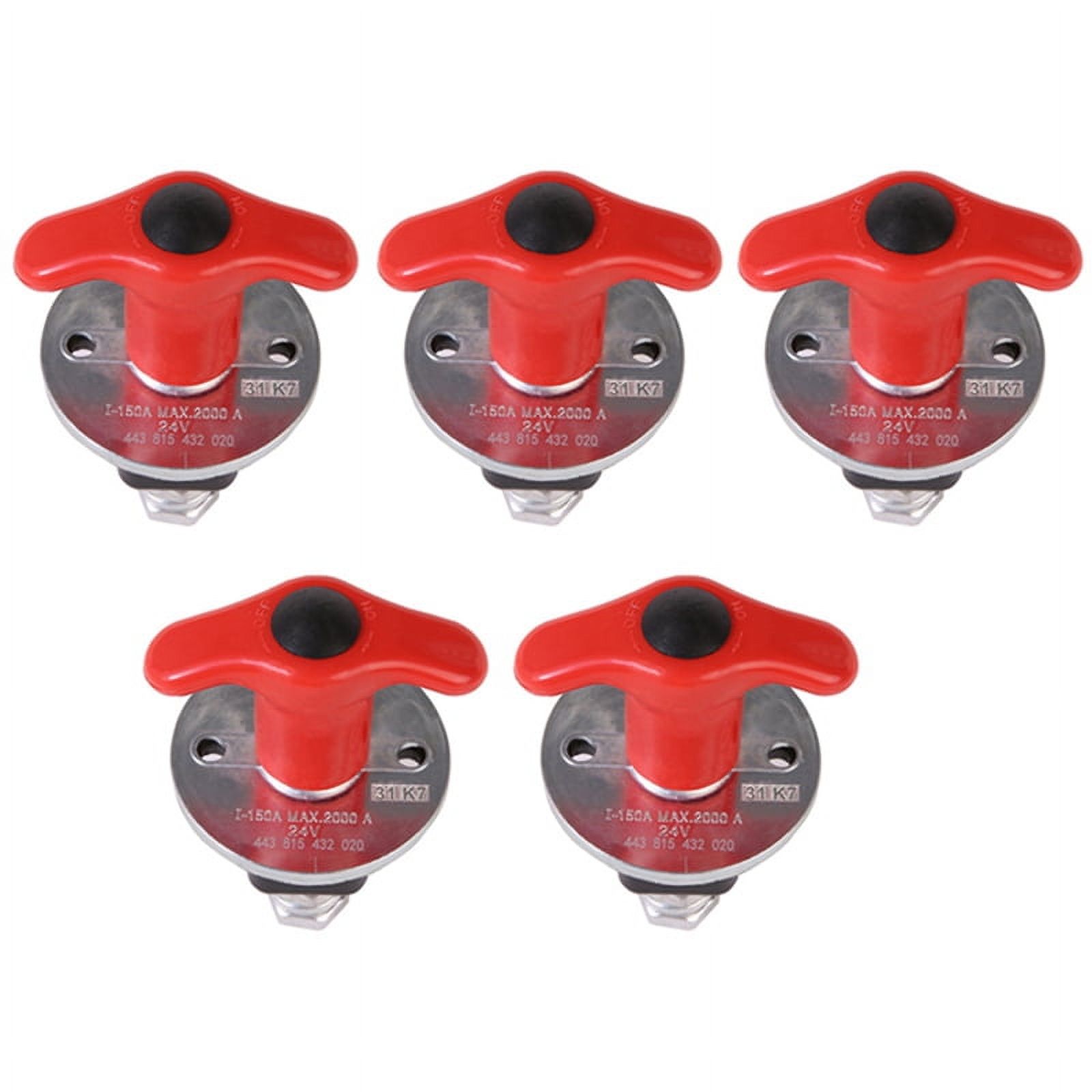 5X 150A-250A WH-A007 Car Battery Switch Battery Disconnect Cut Switch ...