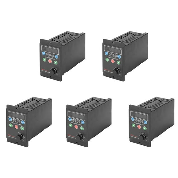 5X 220V 750W Single-Phase Input 3-Phase Output Motor Driver Frequency ...