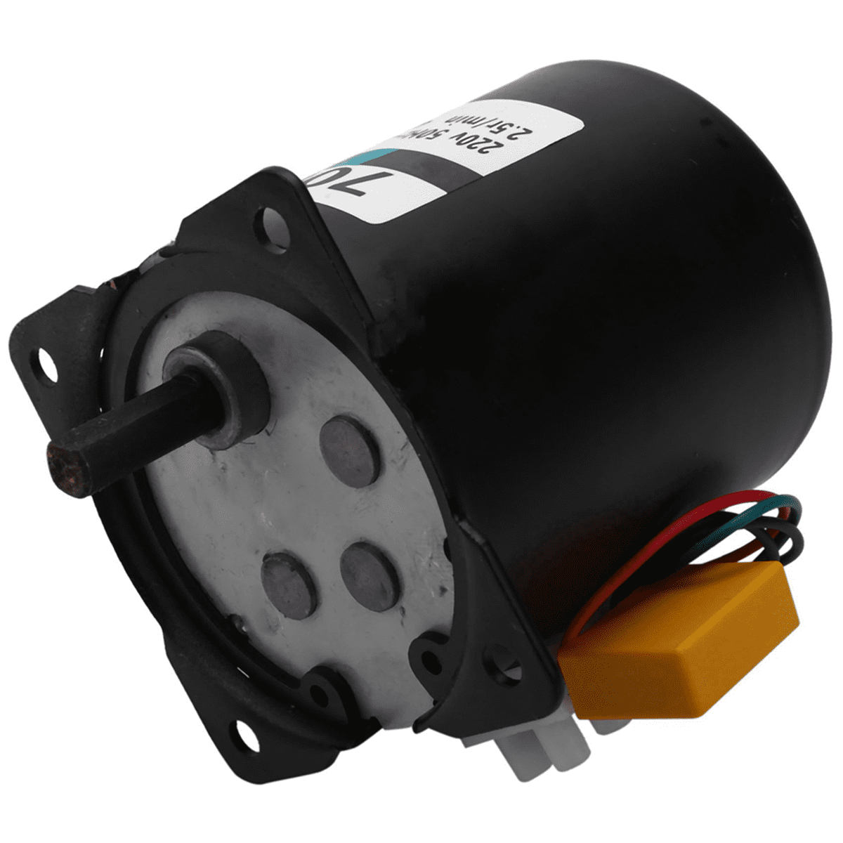 5X 220V AC 40W Low Speed Geared Motor 70KTYZ Permanent Magnet ...