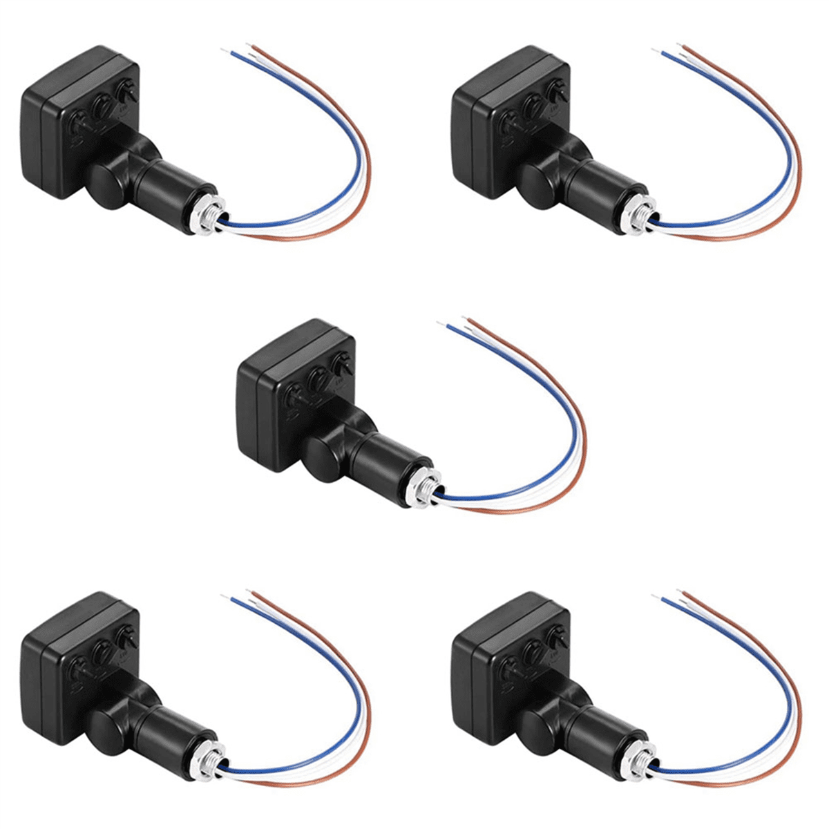 5X 220V Mini Human Body Infrared Sensor Infrared Body Sensor Switch LED ...