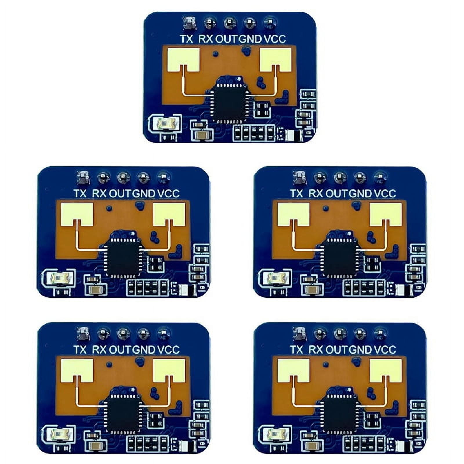 5X 24G MmWave LD2410C Human Presence Radar Sensor Motion Detection ...