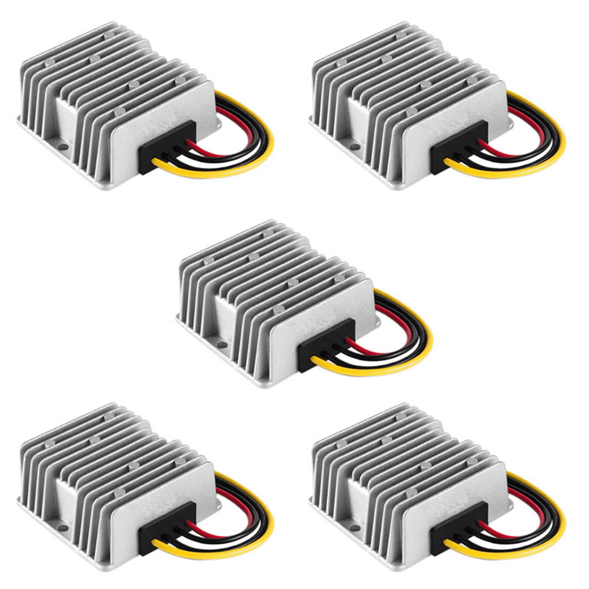 5X 24V to 12V 30A 360W DC DC Converter 24 Volt to 12 Volt Buck ...