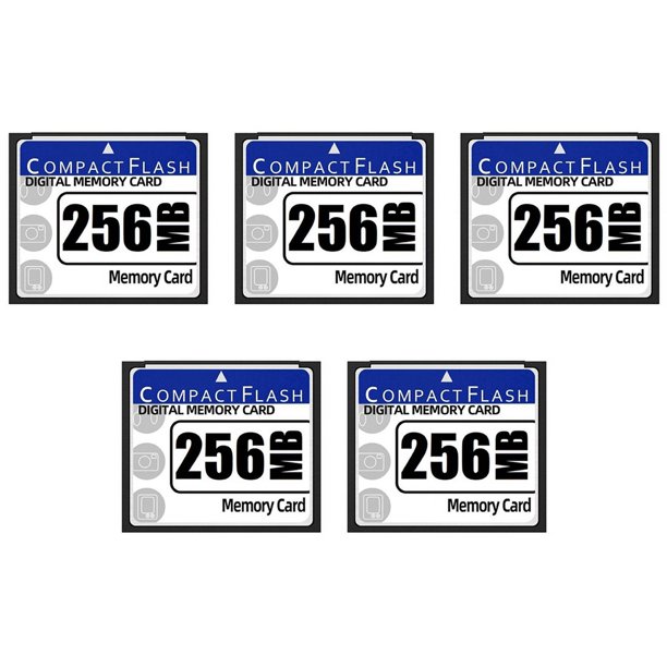 5X 256MB Compact Flash Memory Card for Camera, Advertising Machine ...