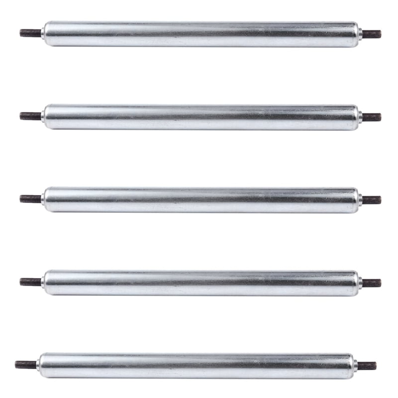 5X 25mm x 300mm Carboon Steel Assembly Line Conveyor Roller - Walmart.com