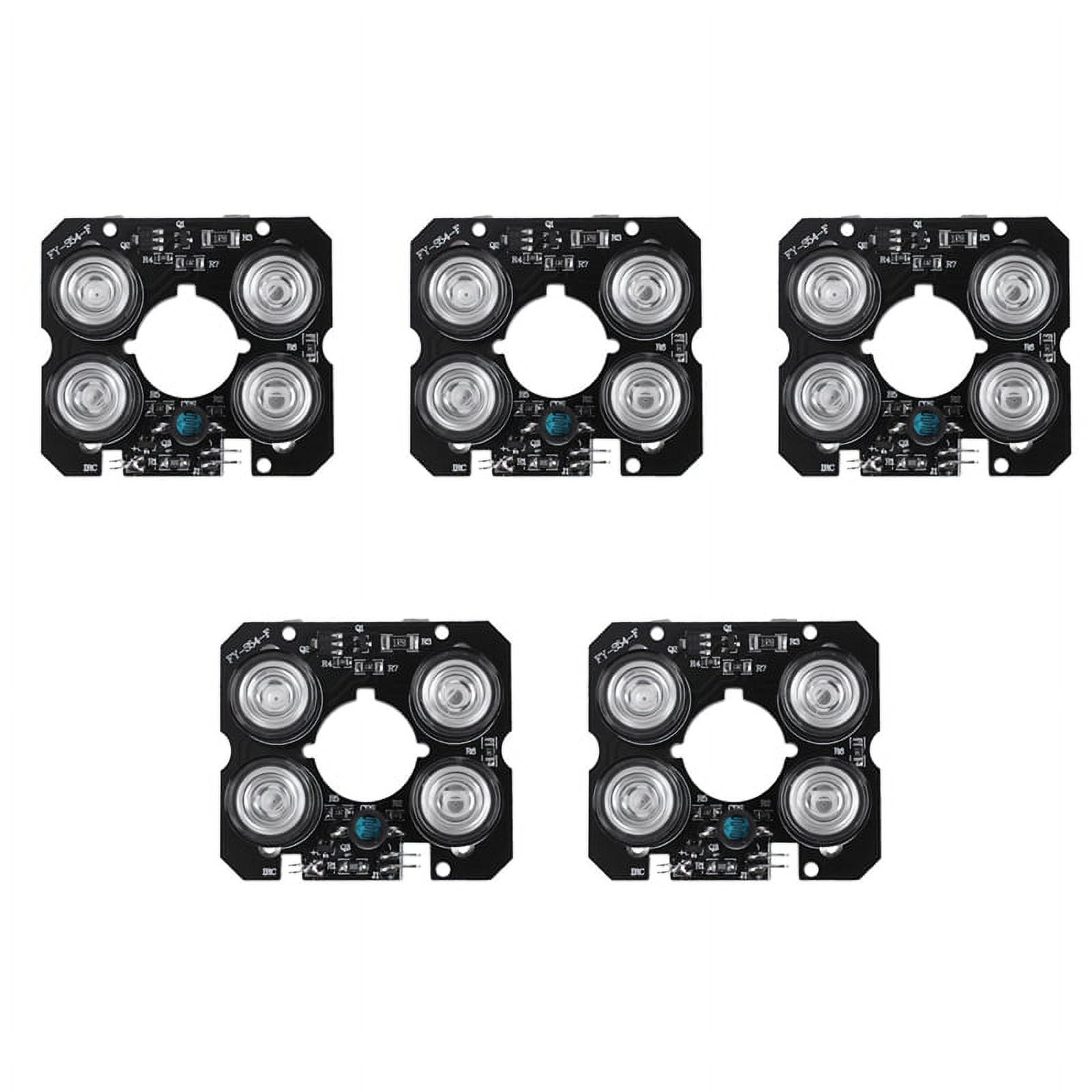 5X 4 Array IR LED Spot Light 4X IR LED Board for CCTV Cameras Night ...