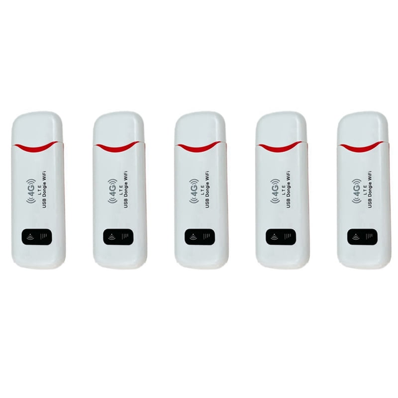 5X 4G LTE Wireless USB Dongle Mobile Hotspot 150Mbps Modem Stick Sim ...