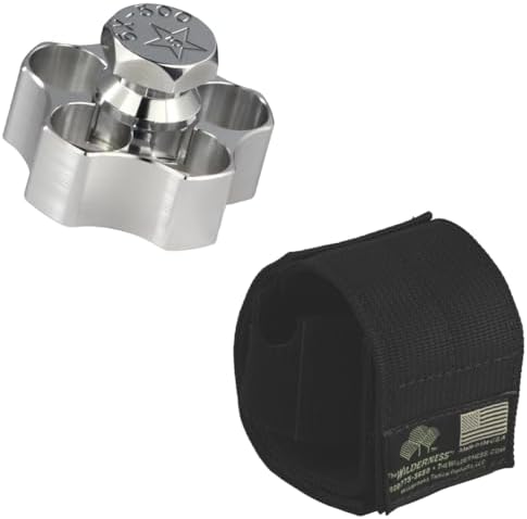 5X-500 Speedloader with Tactical Pouch fits Smith & Wesson 500, Taurus ...