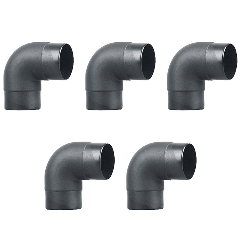 5X 60mm Car Air Heater Ducting Pipe Air Vent Outlet L Shape Elbow Bend ...