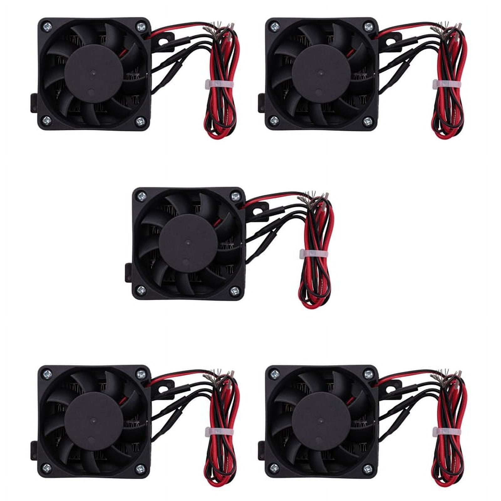 5X 70W 12V Heater DC Fan Thermostatic Egg Incubator Heater PTC Fan ...