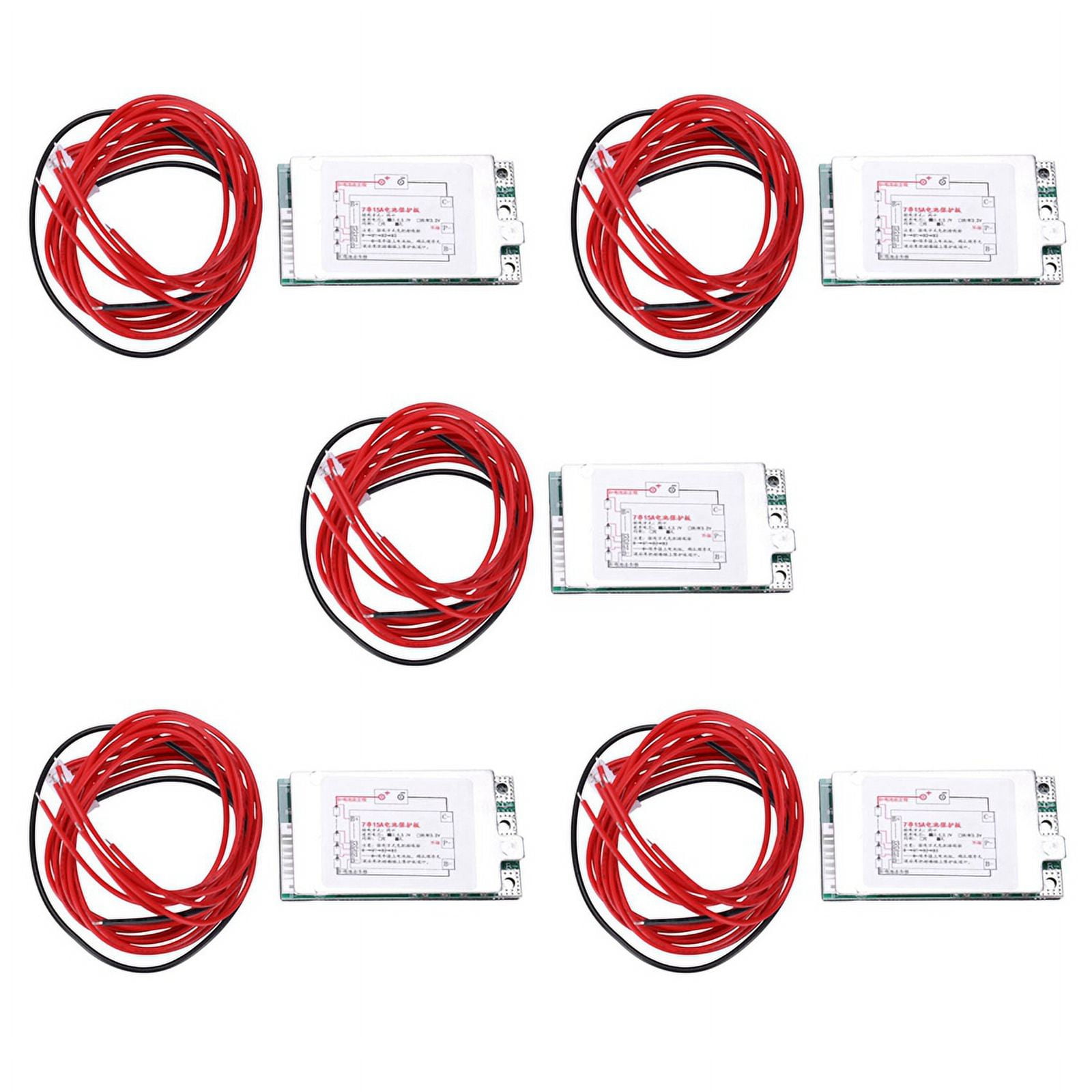 5X 7S 24V 15A Li-Ion Lithium Battery Protection Board PCB Board for E ...