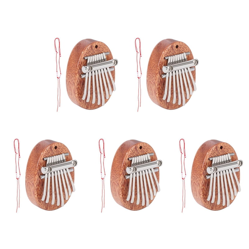 5X 8 Key Mini Kalimba Exquisite Finger Thumb Piano Marimba Musical Good ...