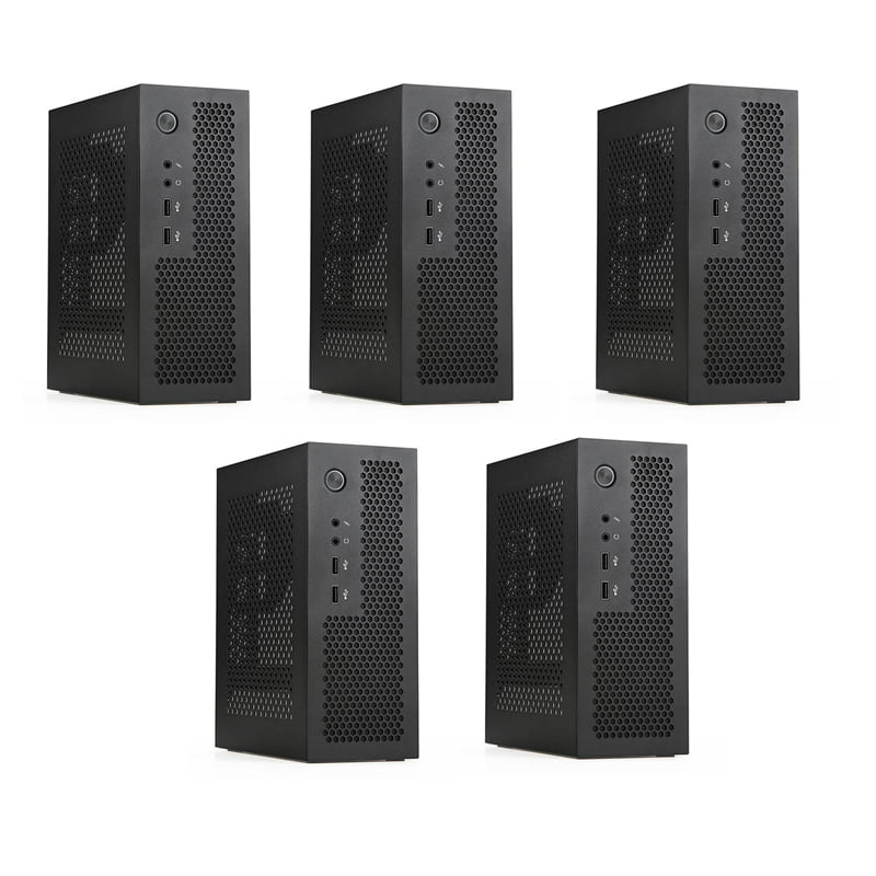 5X A09 HTPC Computer Case Mini ITX Gaming PC Chassis Desktop Chassis ...