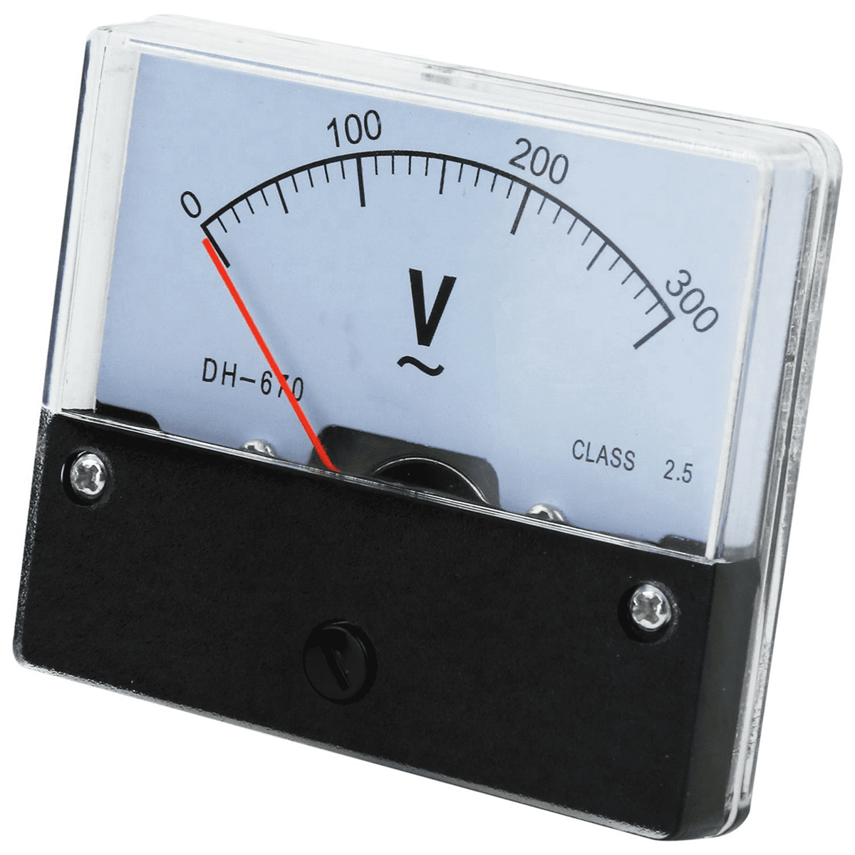 5X AC 0-300V Gauge Analog Voltage Panel Meter Voltmeter DH670 - Walmart.com