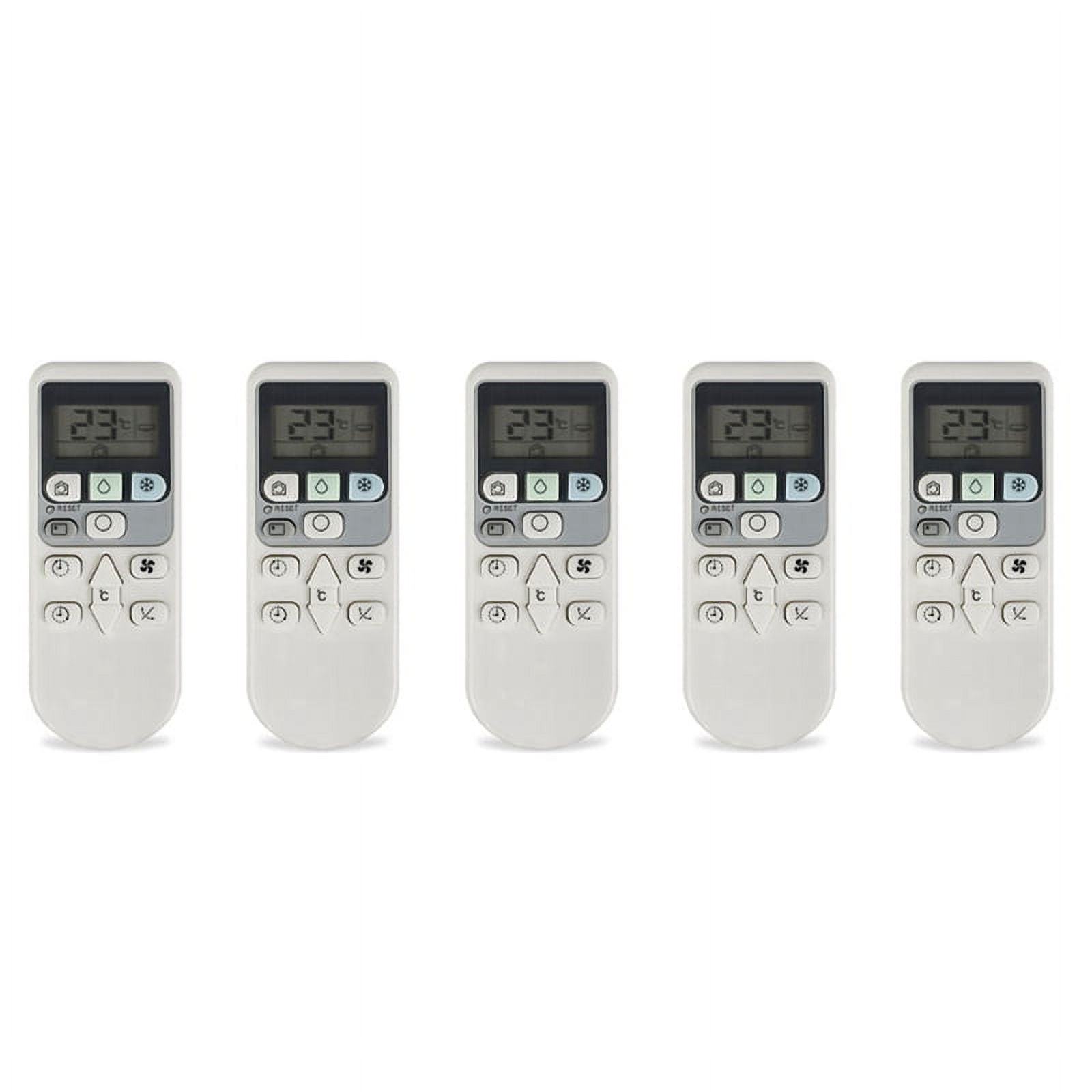 5X Air Conditioning Remote Control Replacement Direct for -S18CAK X18CBK E18CYK 26/36BCY ...