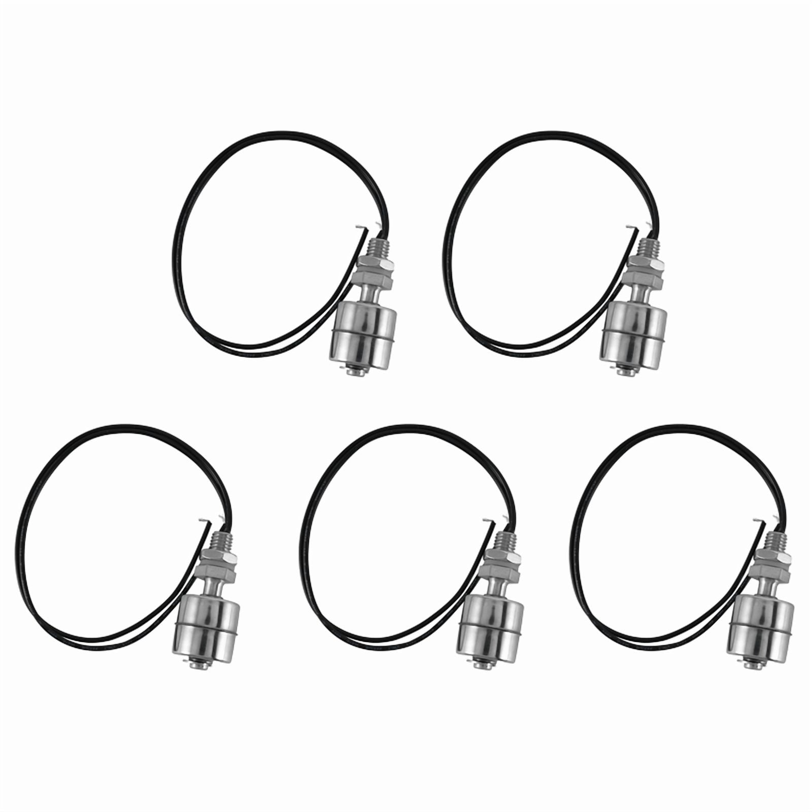 5X Aquarium Pool Liquid Water Level Sensor Stainless Steel Float Switch ...