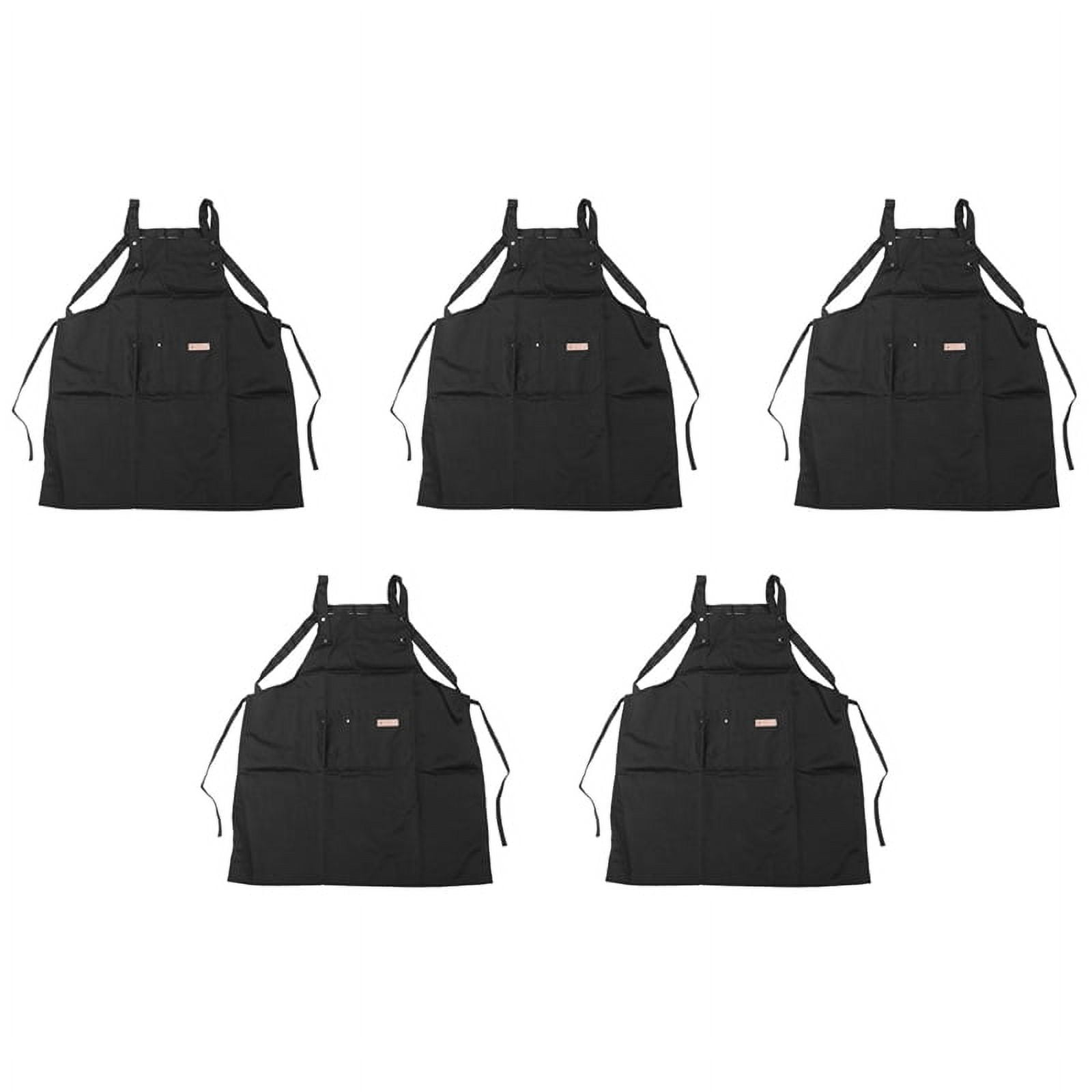 5X B Black Professional Stylist Apron Waterproof Hairdressing Coloring ...