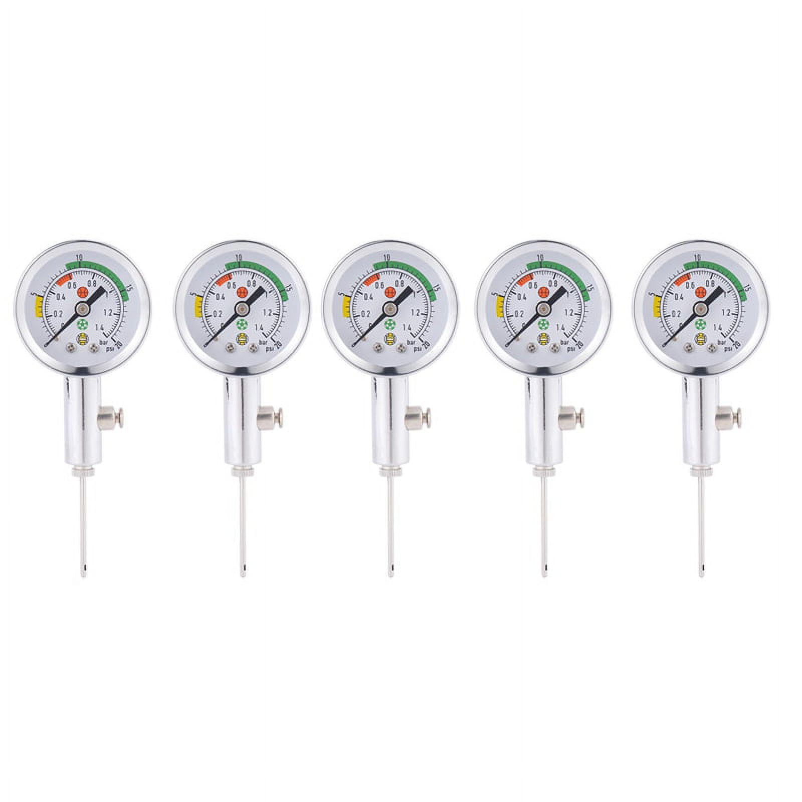 5X Ball Pressure Gauge Ball Pressure Measuring Tool Basketball Football ...