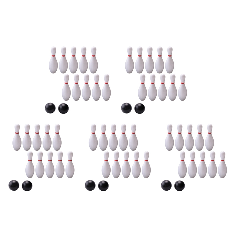 5X Bowling Balls Set Indoor Outdoor Multifunctional Educational Sport ...