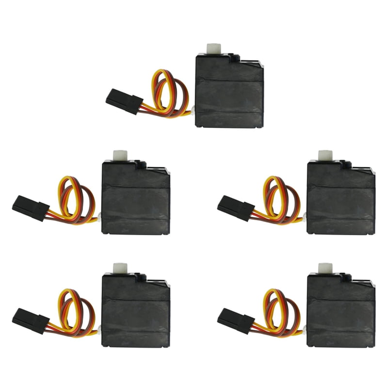 5X Brushless 3 Wire Servo 17G for SCY 16101 16102 16103 16201 Pro 1/16 ...