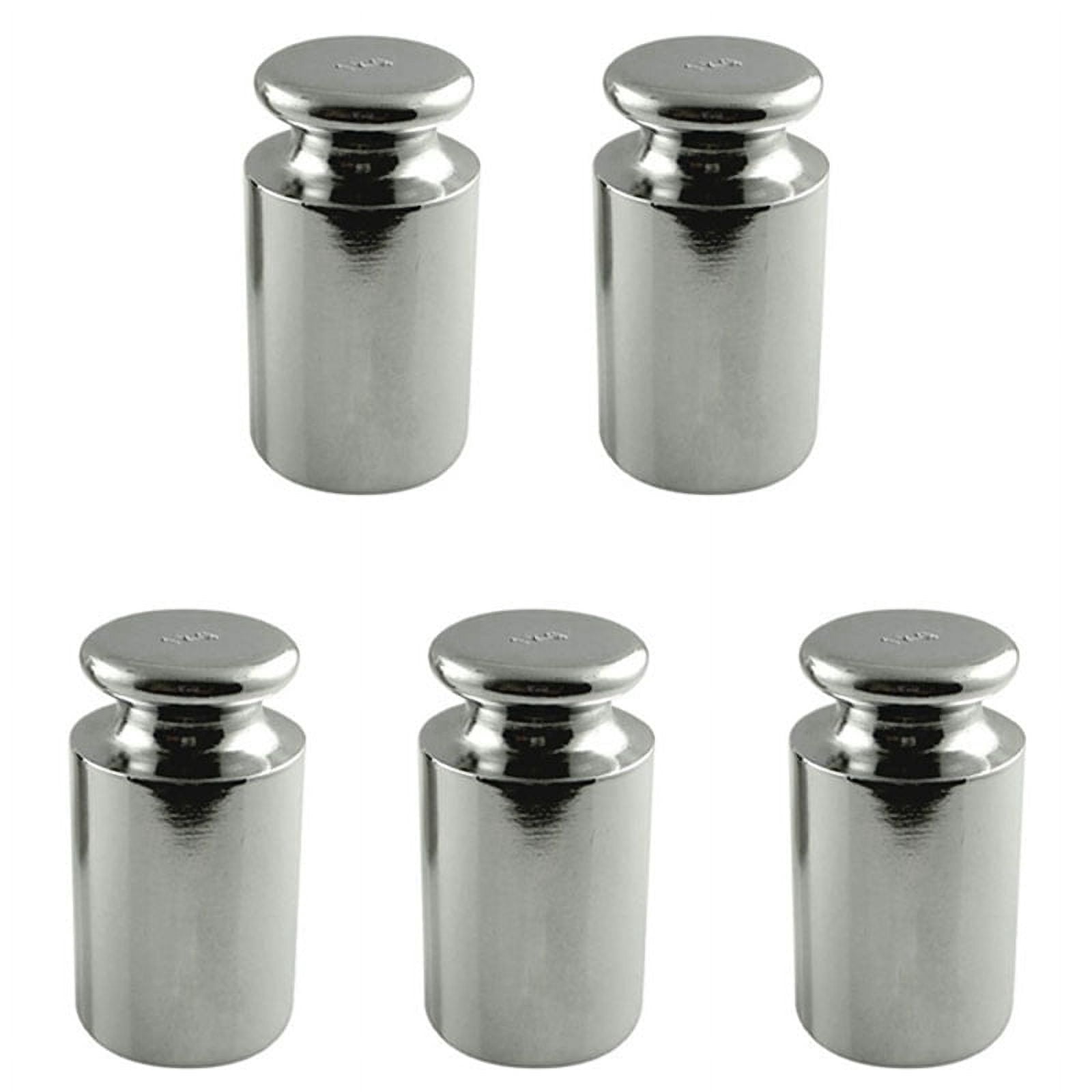 5X Calibration Weight for Digital Scale, Carbon Steel, Chrome Finish ...