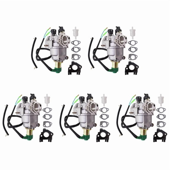5X Carburetor for GX340 GX390 188F Engine Motor 11HP 13HP Generator ...