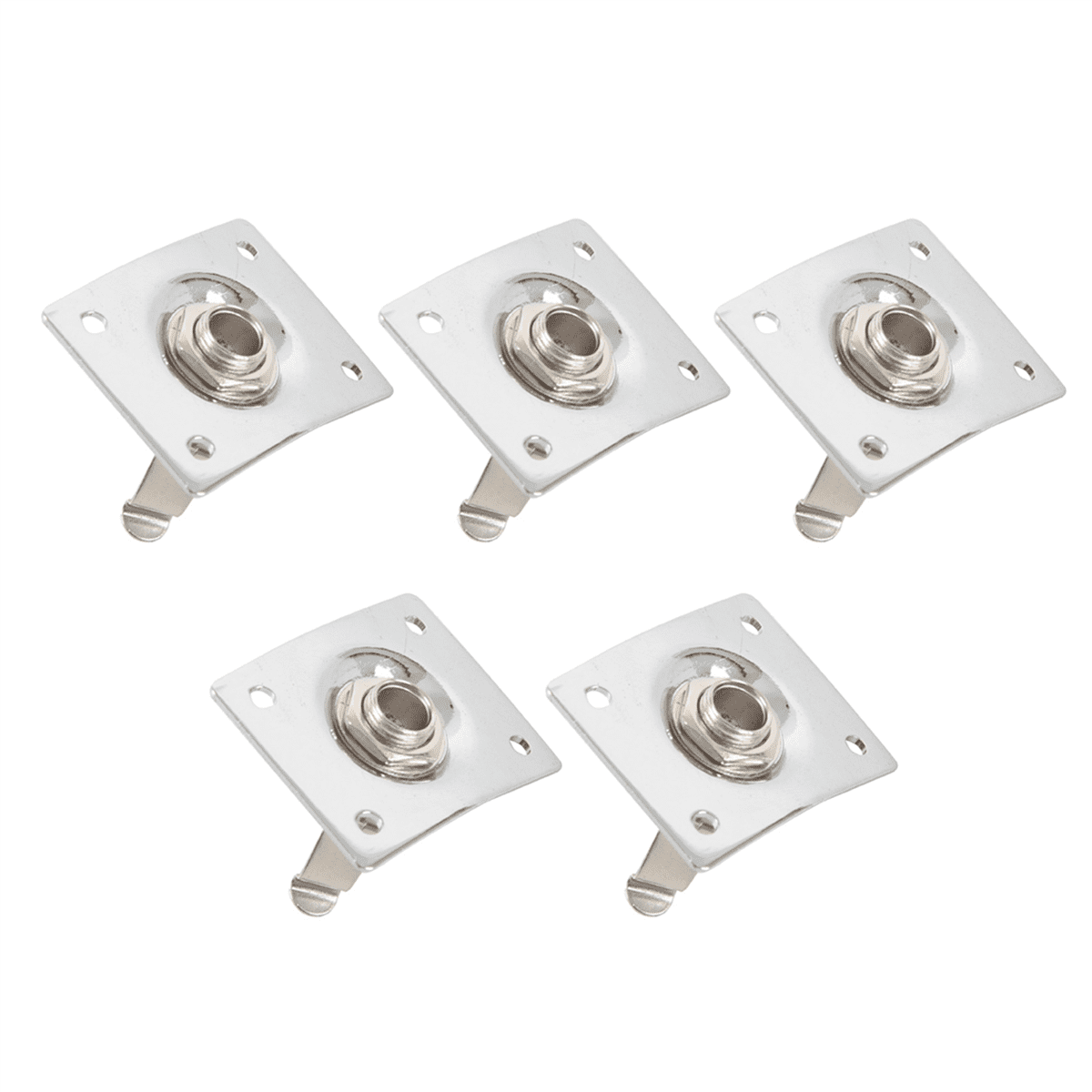 5X Chrome Plate Space E-Output Socket for Electric Guitar - Walmart.com