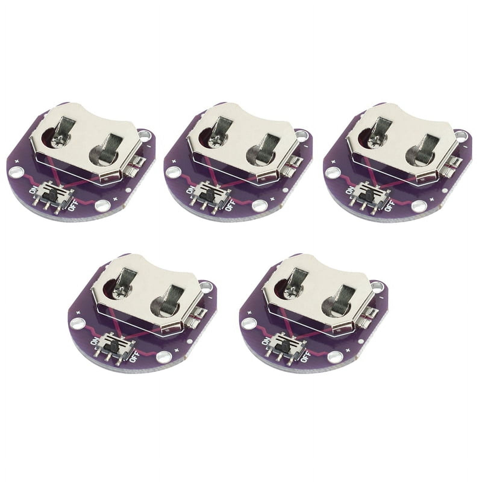 5X Coin Cell Battery Holder CR2032 Battery Mount Module for - Walmart.com