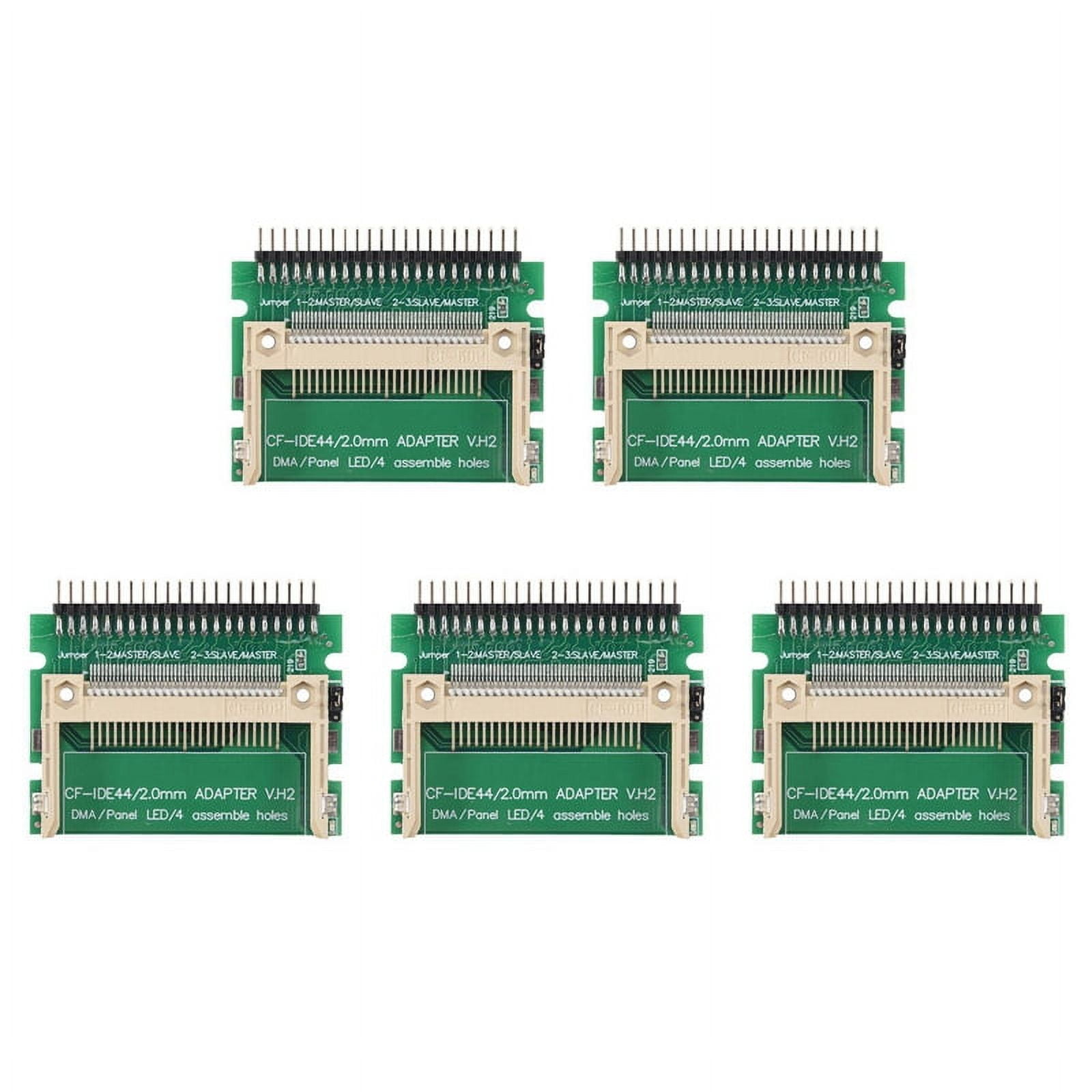 5X Compact Flash Cf Card to Ide 44Pin 2mm Male 2.5 Inch Hdd Bootable Adapter Converter - Walmart.com