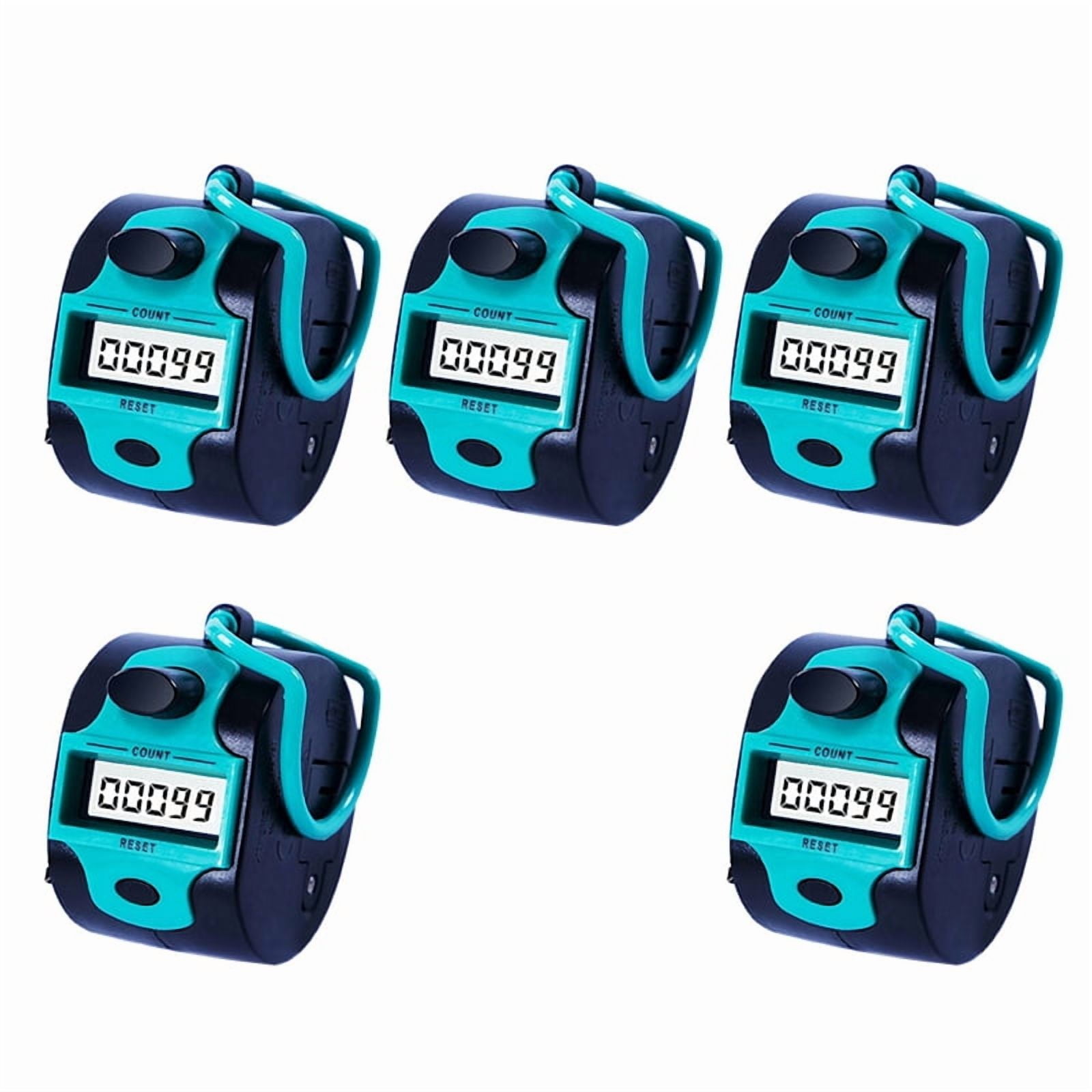 5X Counter Electronic Clicker Manual Digital Counter Finger Ring ...