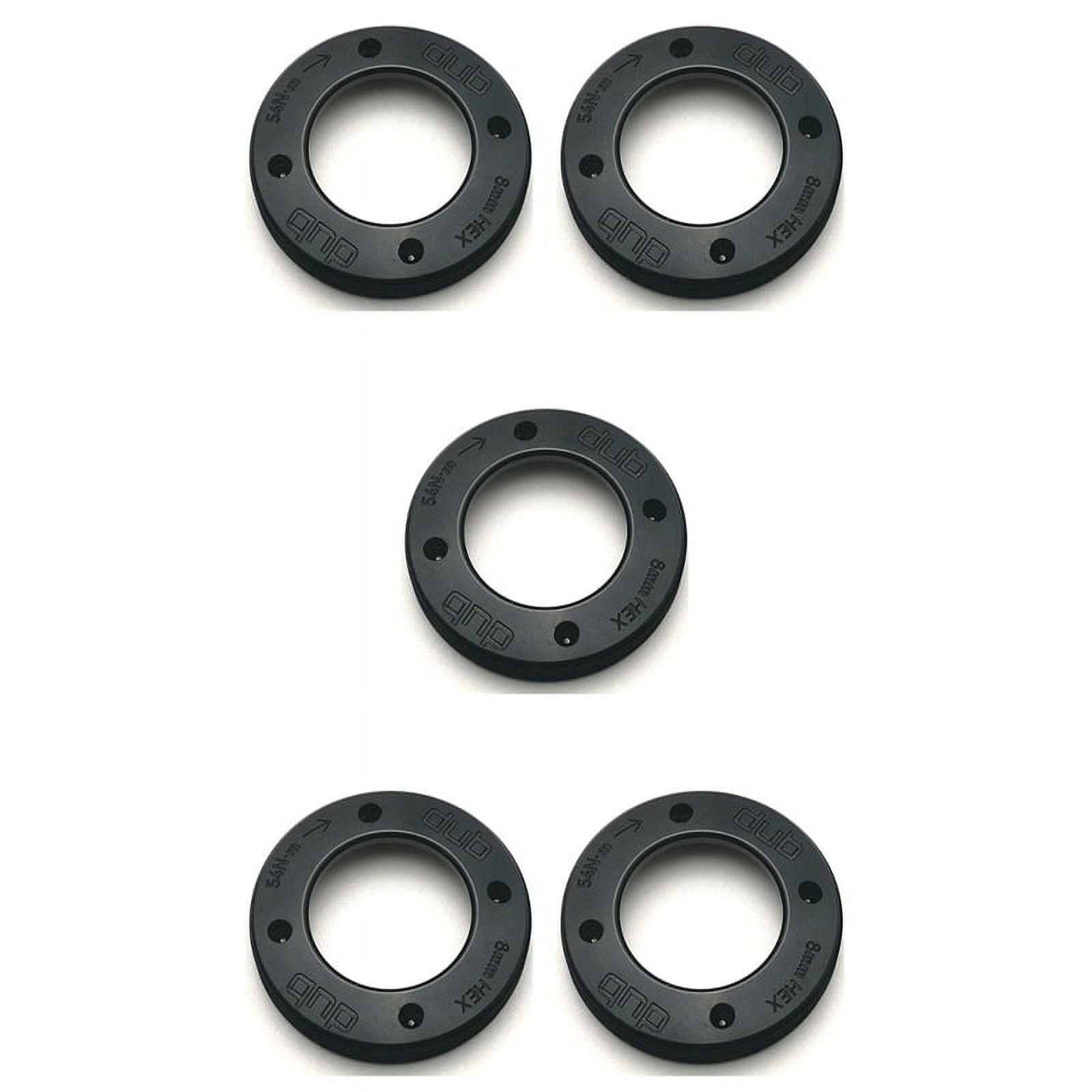 5X Crank Arm Cap Compatible for SRAM Dub System,Black Aluminum /M30 ...