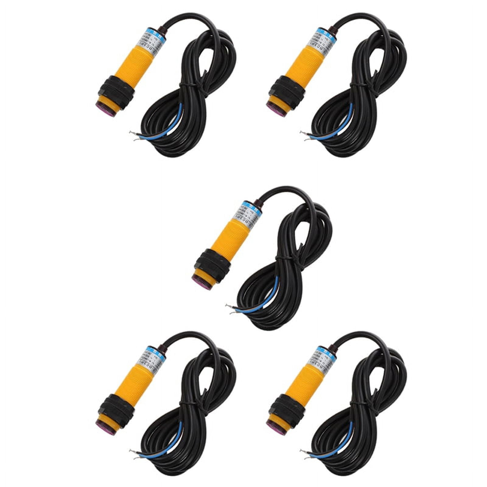 5X DC 3 Wire 6-36V PNP IR Photoelectric Sensor Switch 30cm E18-B03P1 ...