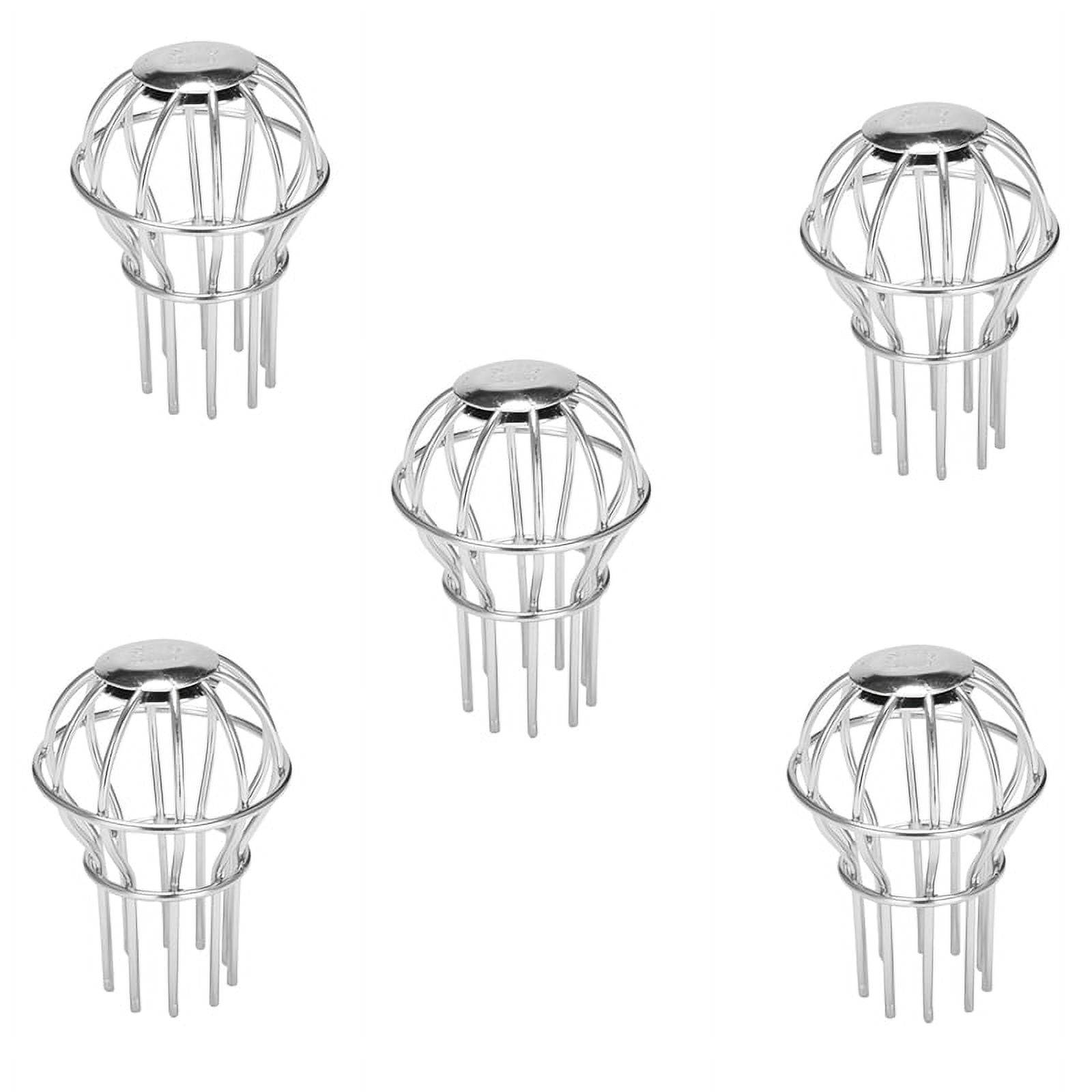 5X Drain Outdoor Roof Anti - Blocking Line Cap Round Net Cover Drainage ...