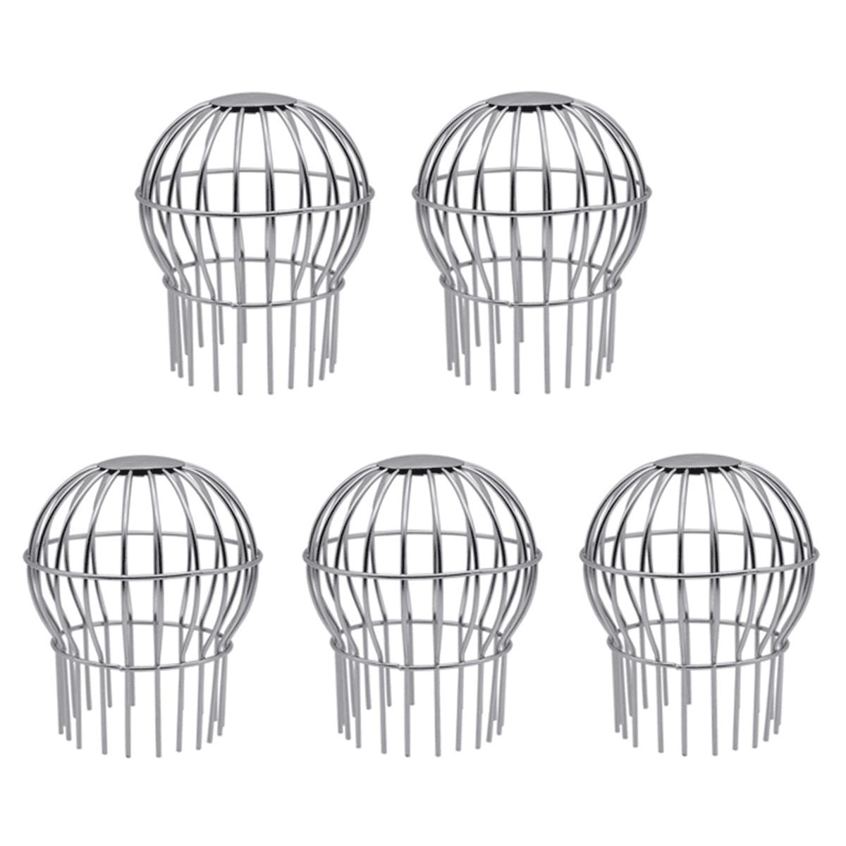 5X Drain Outdoor Roof Anti - Blocking Line Cap Round Net Cover Drainage ...