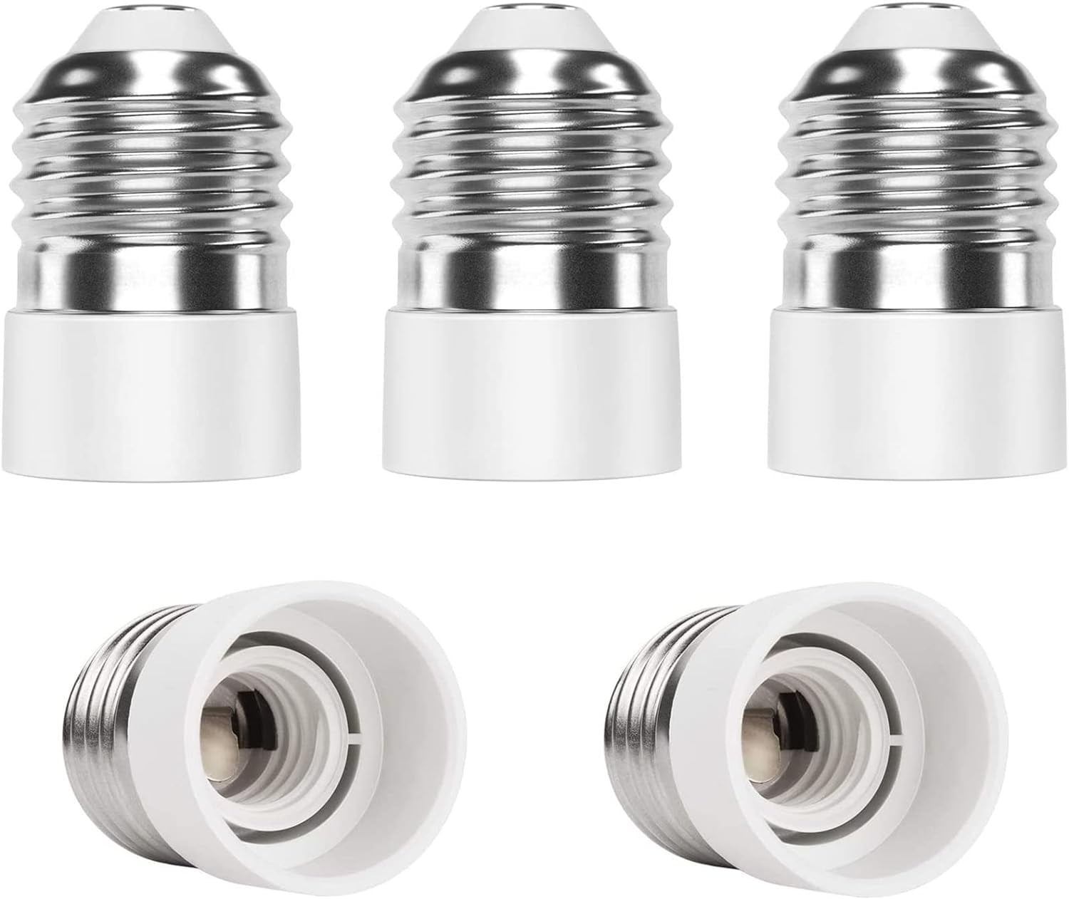 5X E27 to E14 Socket Converter, Adapter Converter, Lamp Base, Lamp ...