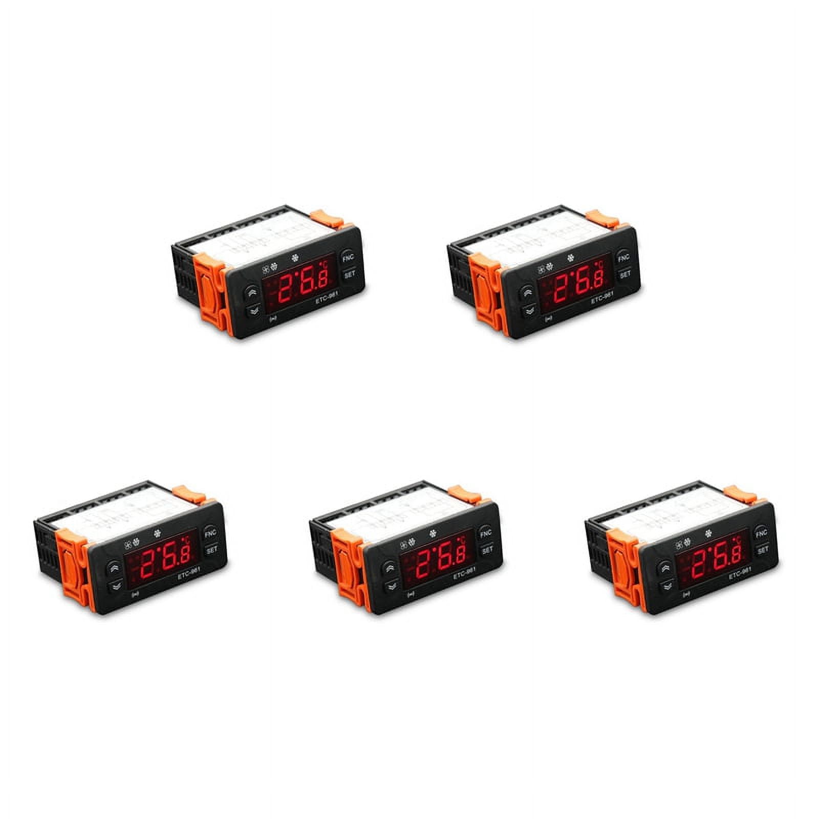 5X ETC-961 Thermostat Temperature Controller Humidity Control ...