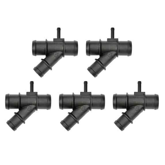 5X Engine Radiator Coolant Hose Connector for Golf A3 TT 1K0 121 087 H ...