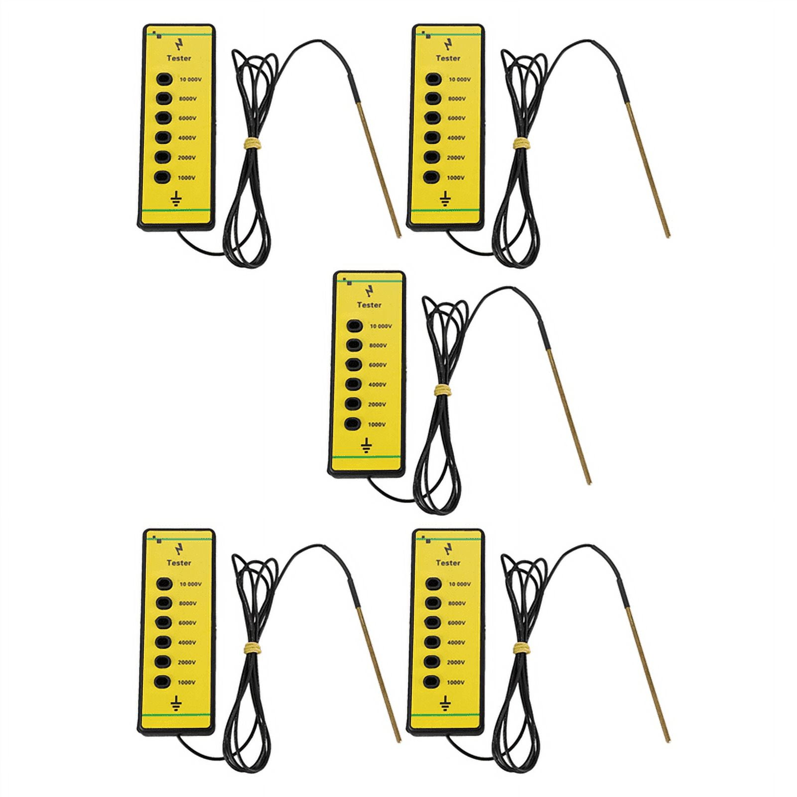5X Fence Voltage Tester Farm Fencing Electric Solar Energiser,5 x Fence ...