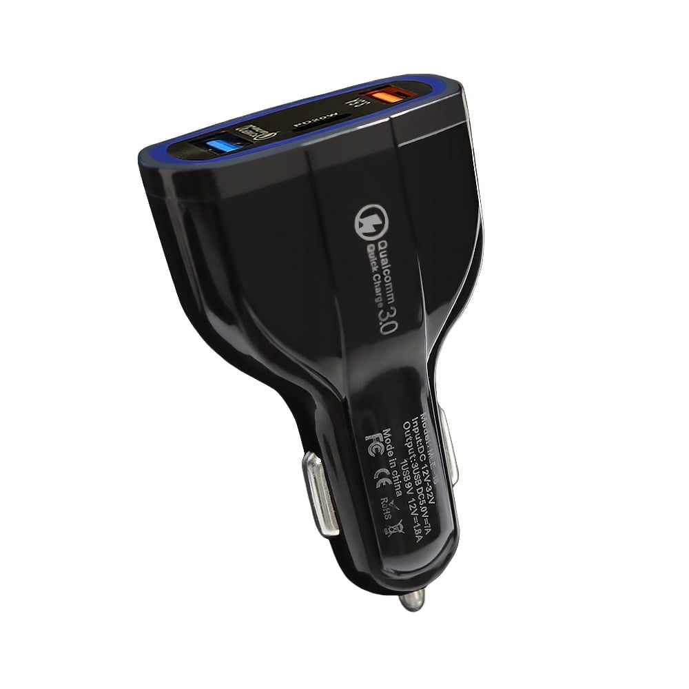 5X Fenzer USB C Car Charger,3-Port 40W Dual USB-C & USB-A Car Power ...