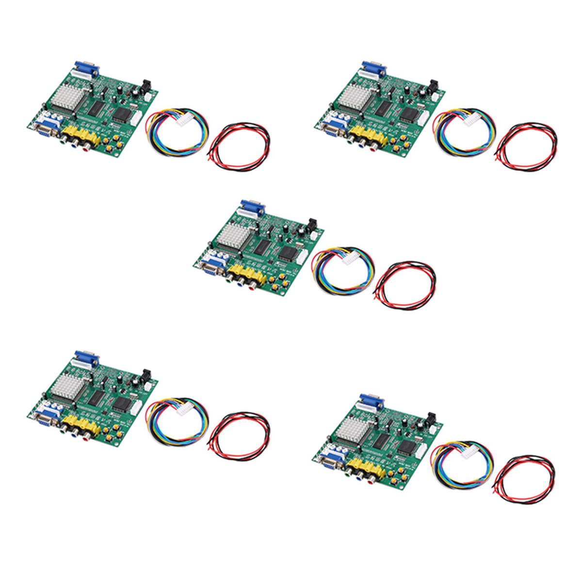 5X GBS8200 CGA///RGB to VGA Output Arcade Jamma Game HD Video Converter ...