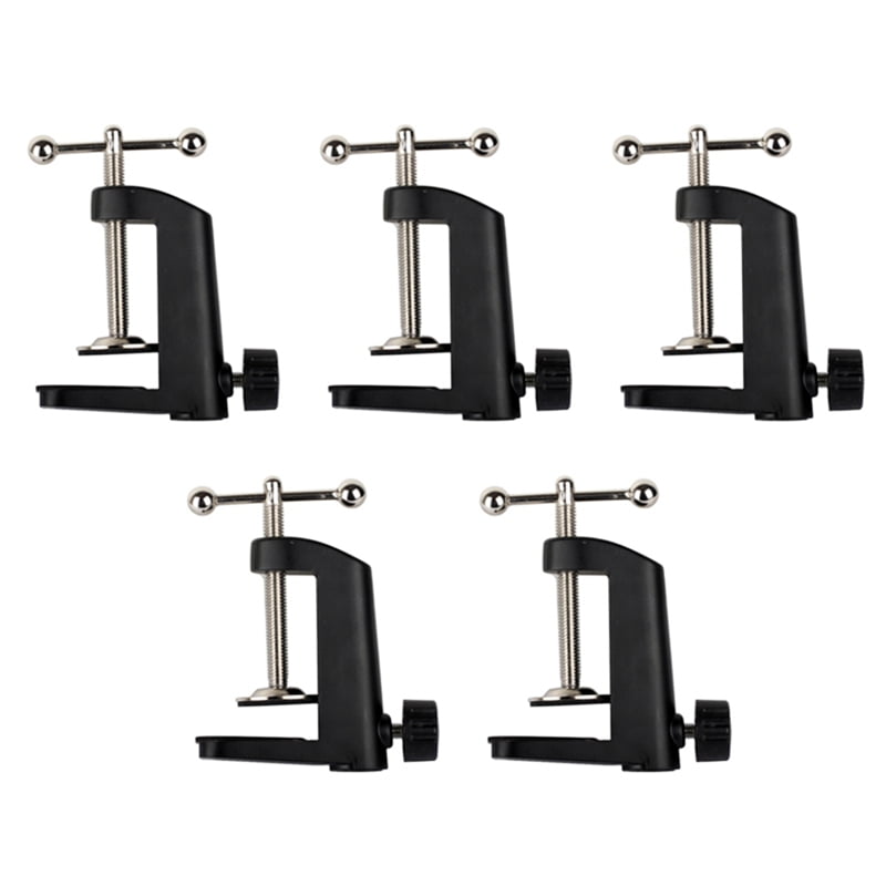 5X Heavy-Duty Metal Table Mounting Clamp for Microphone Suspension Boom ...