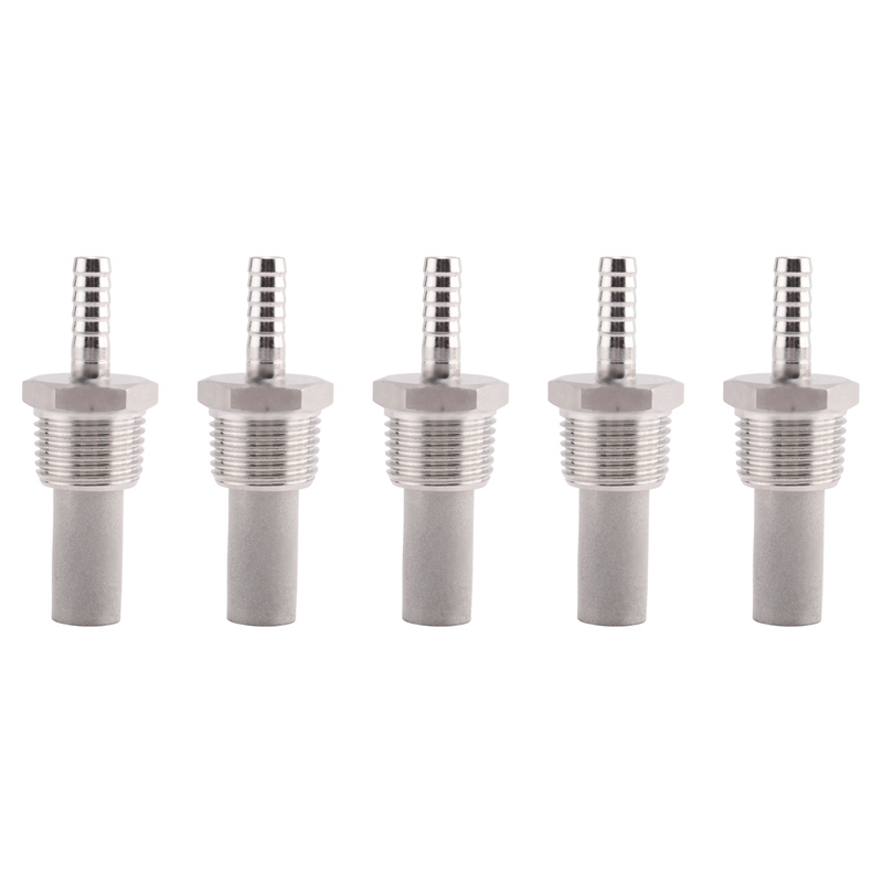 5X Home Brewing Inline Oxygenation Diffusion Stone Aeration Stone 1/2 ...